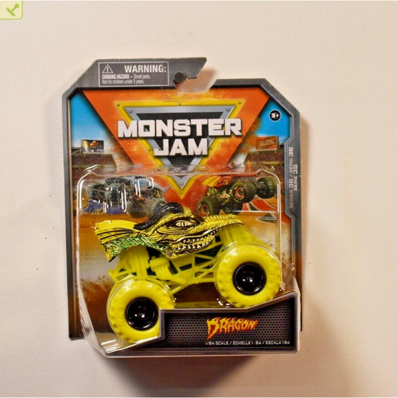 Spin Master | Toys | Monster Jam Dragon Monster Truck 64 Scale Series ...